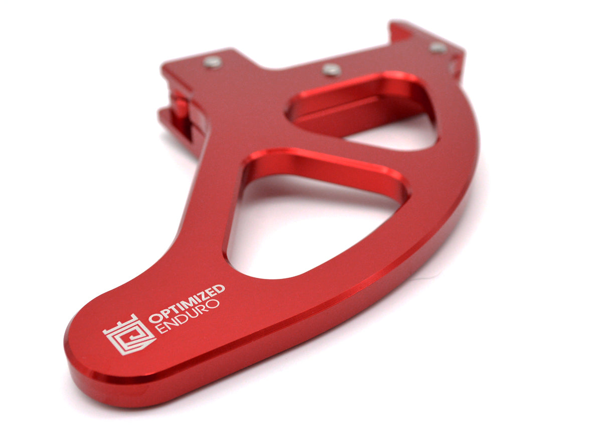 Optimized Enduro Rear Brake Disc Guard GasGas EX/MC 2021-2022 (Red) – Coober USA